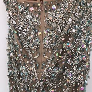 Camille LaVie | Dresses | Light Blue Embellished Prom Dress By Camille ...